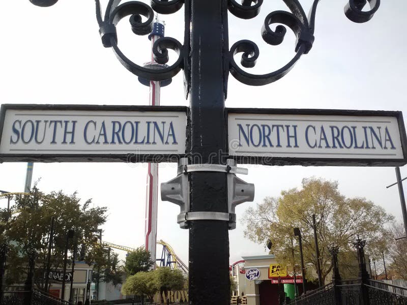 State line editorial image. Image of line, state, south - 42775880