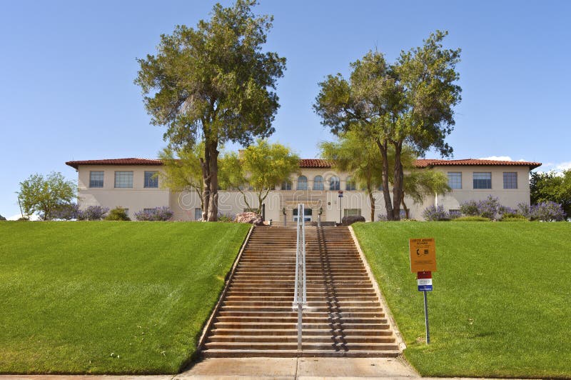 State Offices Boulder City Nevada. Stock Image - Image of tourism ...