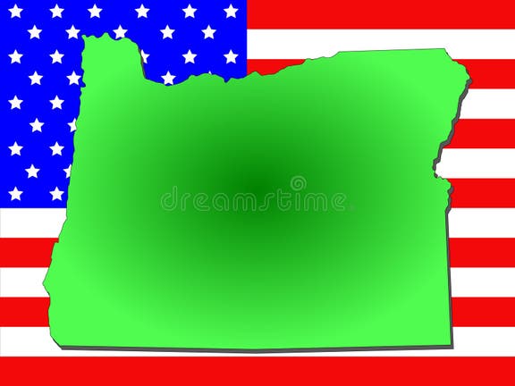 State of Oregon stock vector. Illustration of state, symbol - 2396720