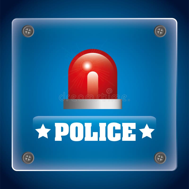 State police design stock illustration. Illustration of serve - 65736022