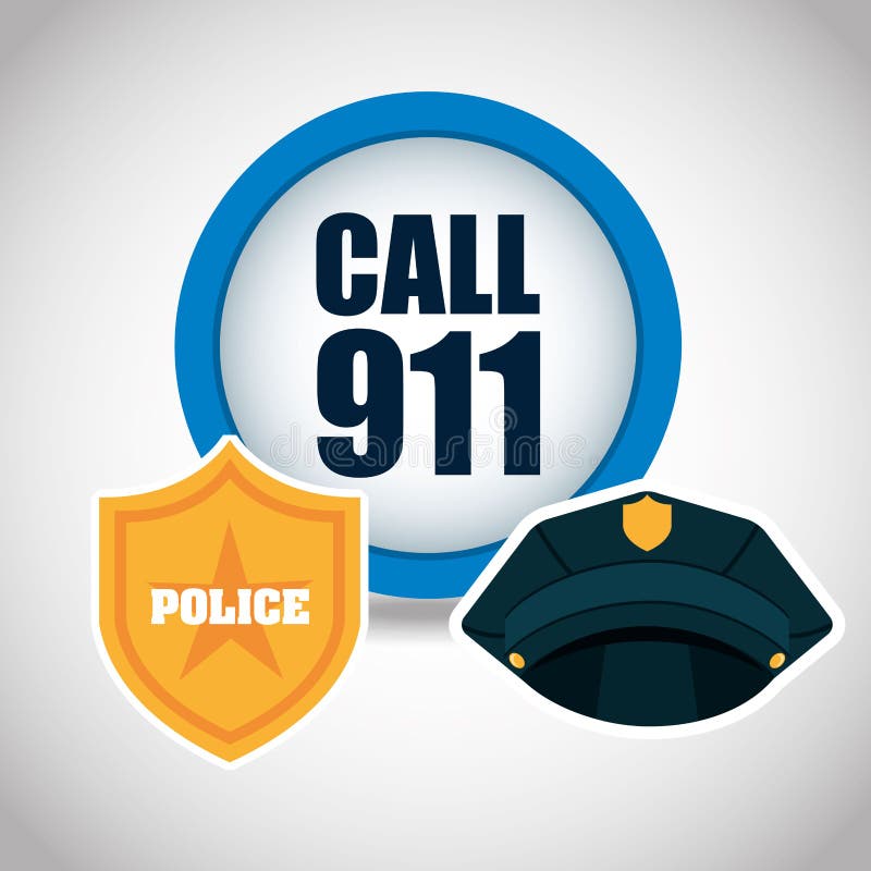 State police design stock illustration. Illustration of uniform - 65736362