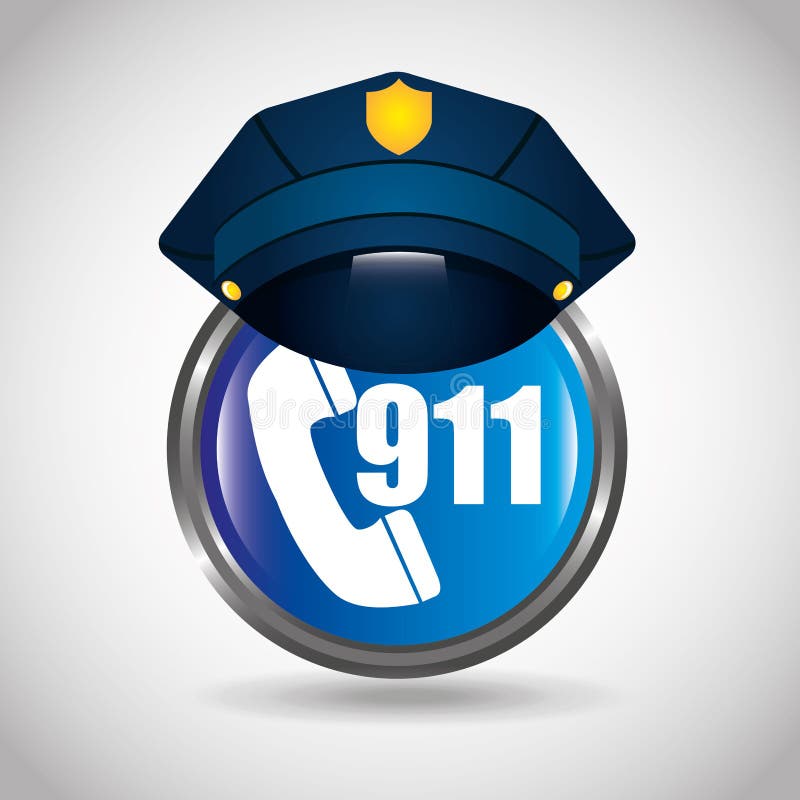 State police design stock illustration. Illustration of icon - 65736872