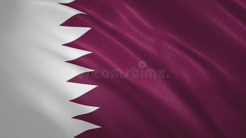 Qatar . Waving Flag Video Background Stock Video - Video of qatar ...
