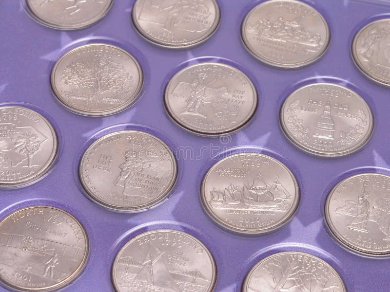 State Quarters stock photo. Image of carolina, connecticut - 21848608