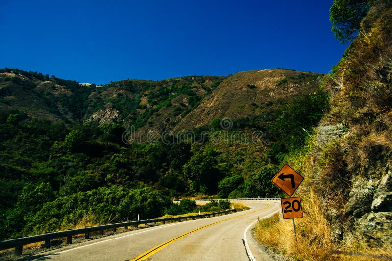 State Route One - California Shots Stock Image - Image of tourism ...