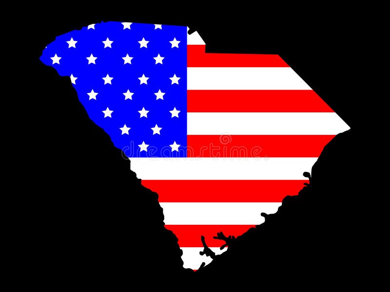 State of South Carolina stock vector. Illustration of american - 2290798