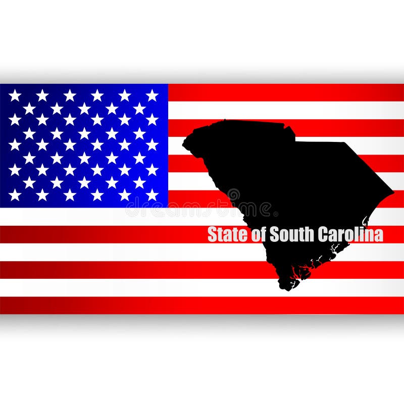 State of South Carolina stock vector. Illustration of freedom - 40812015