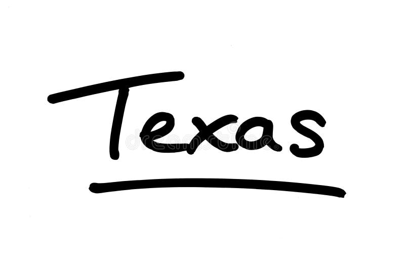 Texas Writing Stock Illustrations – 58 Texas Writing Stock ...