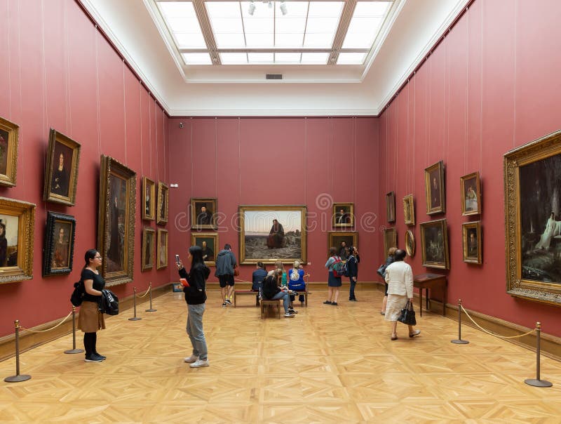 State Tretyakov Gallery is Art Gallery in Moscow Editorial Stock Image ...