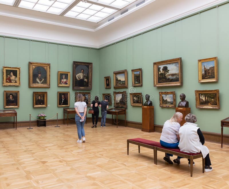 State Tretyakov Gallery is Art Gallery in Moscow Editorial Stock Image ...