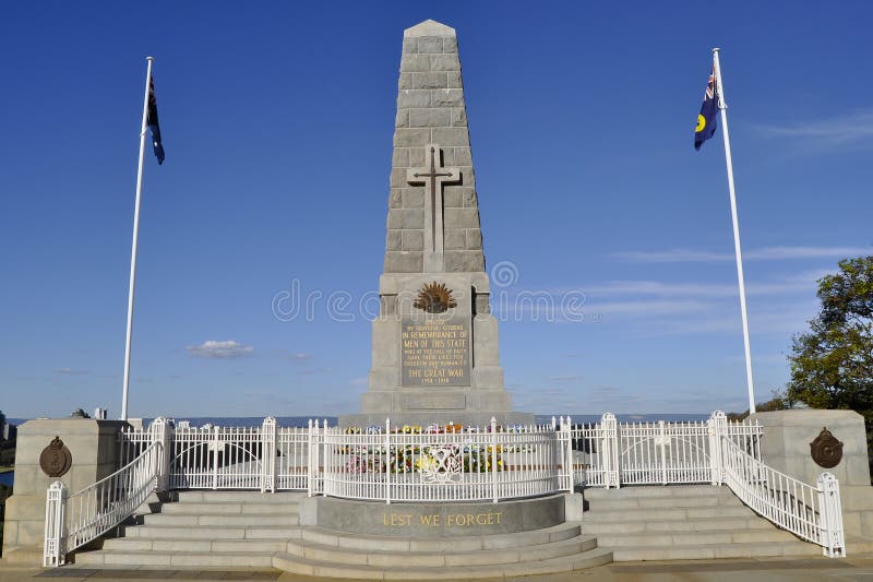 State War Memorial - Perth - Australia Editorial Stock Image - Image of ...