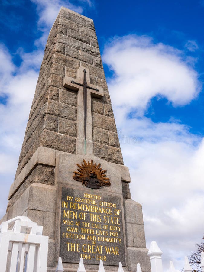 State War Monument Kings Park Perth Western Australia Stock Photo ...