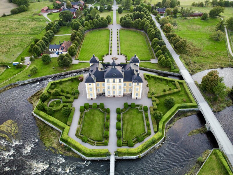 Stromsholm Palace or Stromsholm Castle in Sweden Editorial Stock Photo ...