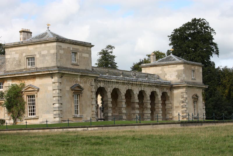 Stately Home stock image. Image of stone, home, arches - 10876777