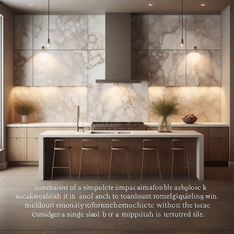 Statement Backsplash a Simple yet Impactful Backsplash Can Add P Stock ...