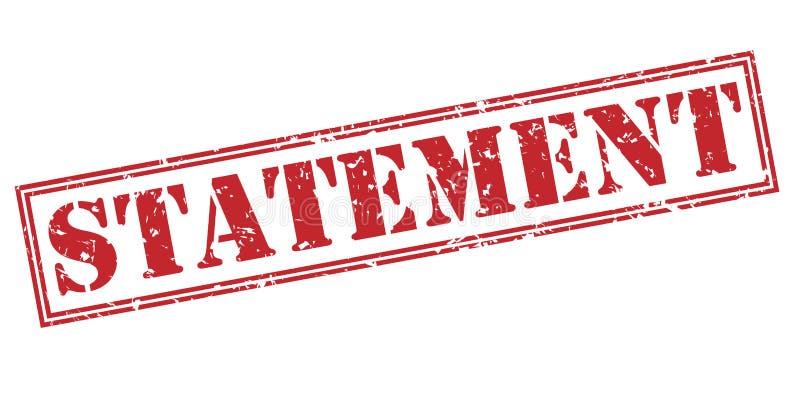 Statement Red Stamp Stock Illustrations – 733 Statement Red Stamp Stock ...