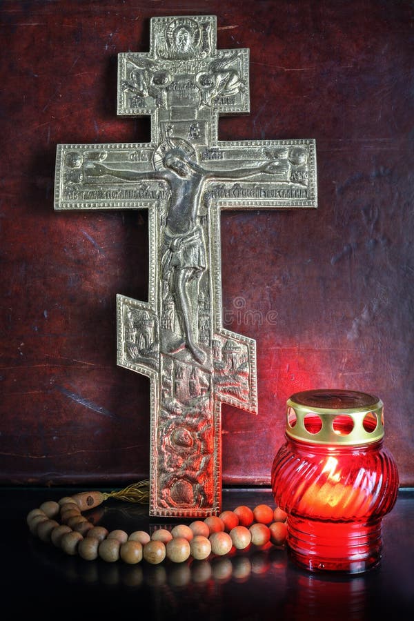 Statement on a Religious Christian Subject Stock Image - Image of retro ...