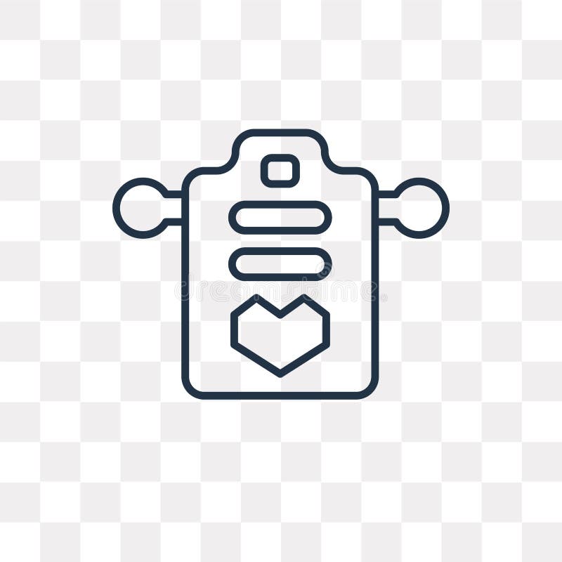 Linear Statement Icon from Ethics Outline Collection. Thin Line ...