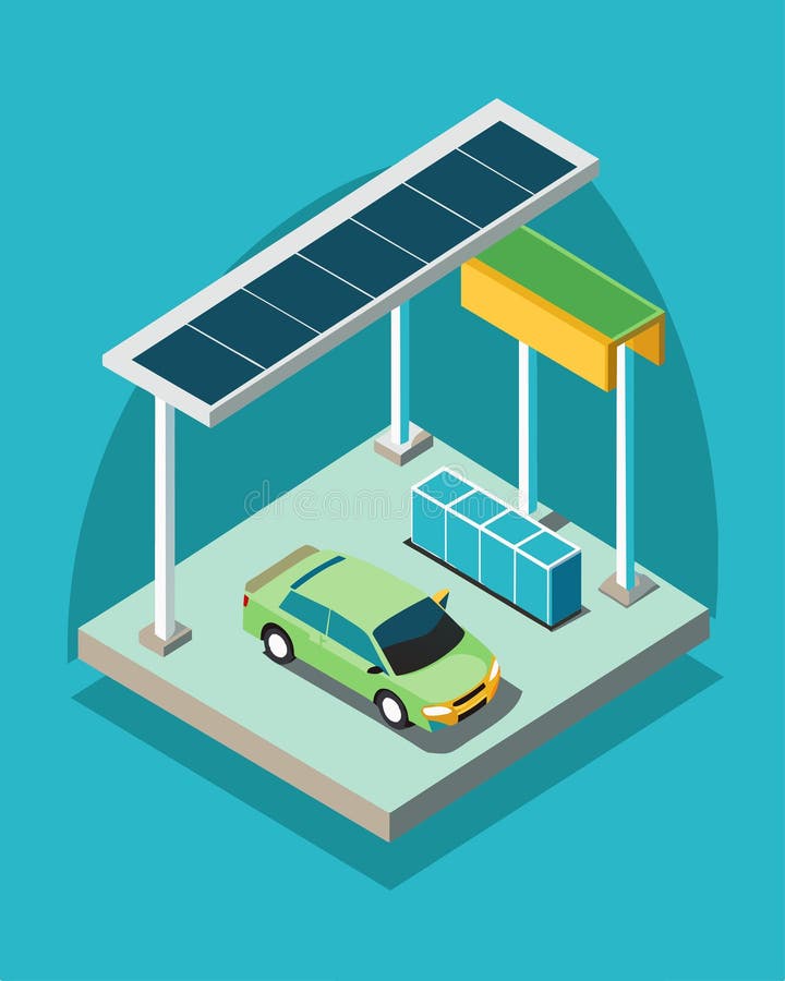 A Stateoftheart Parking Solution Featuring a Sleek and Functional Solar ...