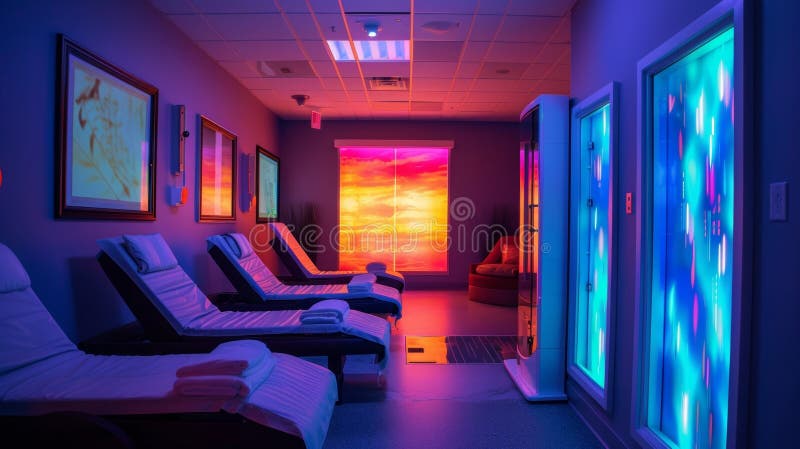 A Stateoftheart Sound and Light Therapy Room Using Music and Different ...