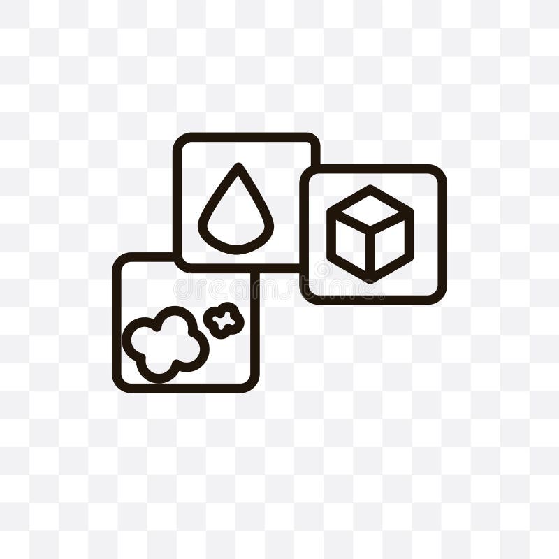 State of Matter. Vector Diagram Stock Vector - Illustration of chemical ...