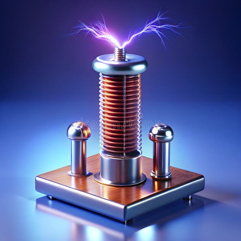 Static Electrical Machine Isolated on Color Background Stock ...