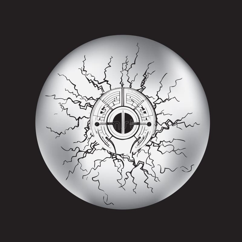 Static Electricity Demonstration Stock Vector - Illustration of design ...