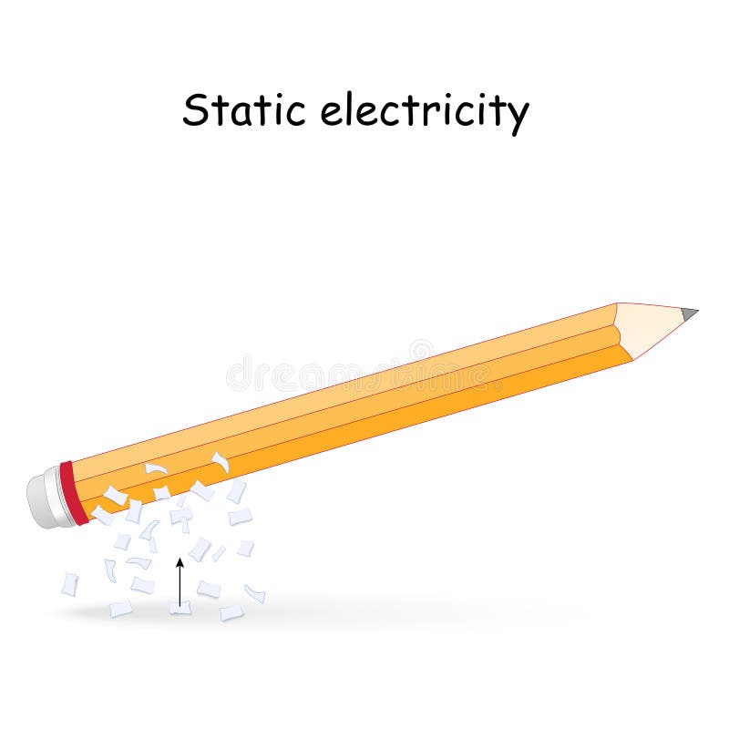 Static Electricity Pencil Stock Illustrations – 3 Static Electricity ...