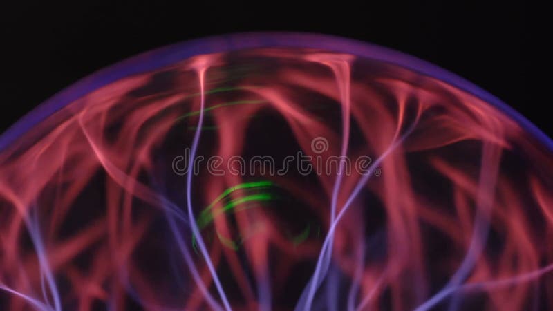 Static Electricity Generator Tesla Stock Video - Video of blue ...