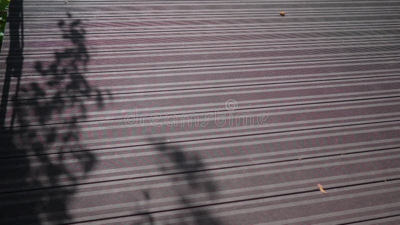 Static Frame of a Plastic Platform on a Sunny Day with a Shadow from a ...
