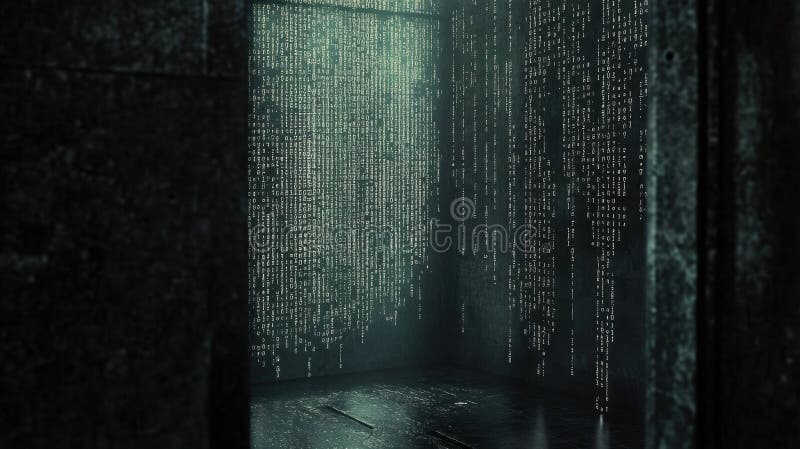 A Static Image Of Encrypted Code Running In A Terminal Window Symbolizing The Backend Efforts To