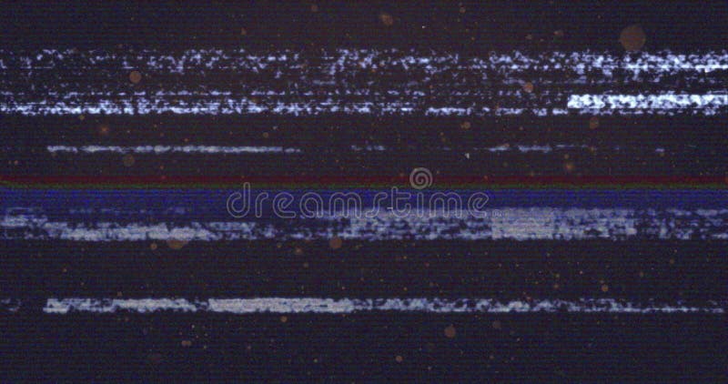 Static Interference and Glitch Effects Image Over Dark Background with ...