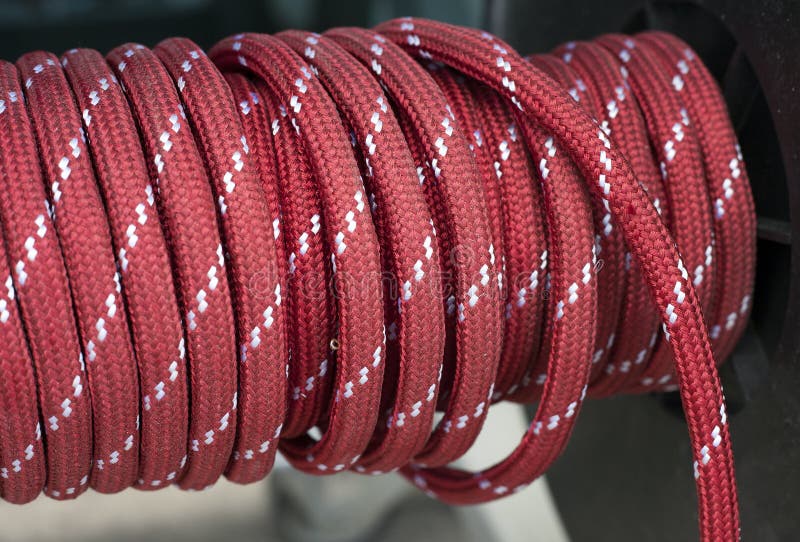 Static rope stock image. Image of rock, holding, reel - 35211613