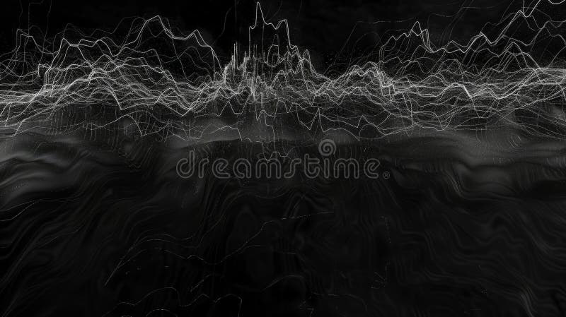 Static Symphony: Analog Signal Noise Stock Photo - Image of signal ...