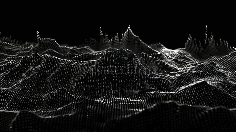 Static Symphony: Analog Signal Noise Stock Image - Image of analog ...