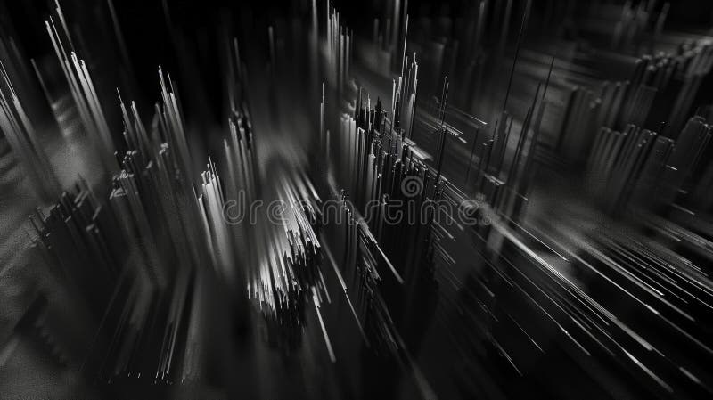 Static Symphony: Analog Signal Noise Stock Image - Image of disruption ...
