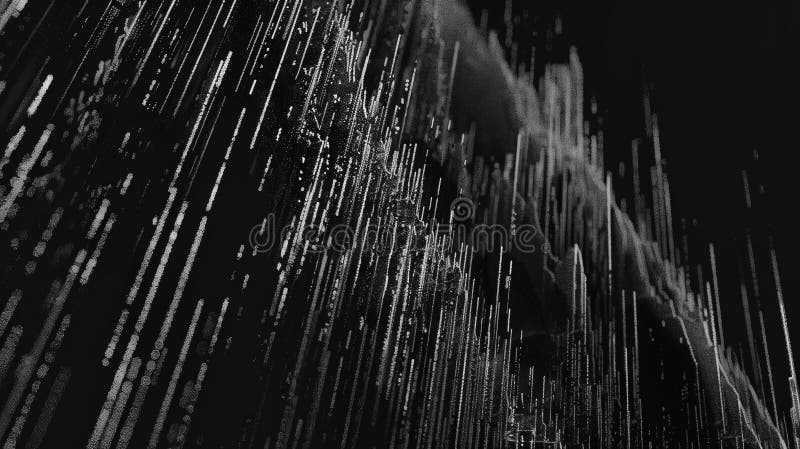 Static Symphony: Analog Signal Noise Stock Photo - Image of frequency ...