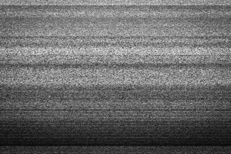 Static Tv Noise, Bad Tv Signal, Black and White Stock Photo - Image of ...