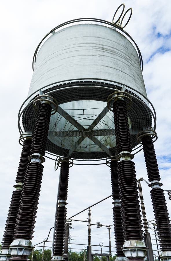 Static var compensator SVC stock image. Image of plant - 25749543