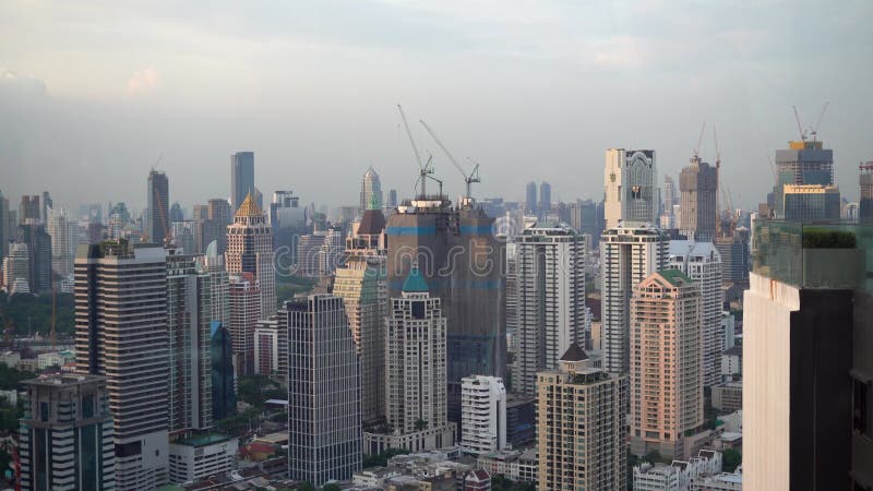 Metropolis Landscape, Featuring the Construction of a New Skyscraper ...