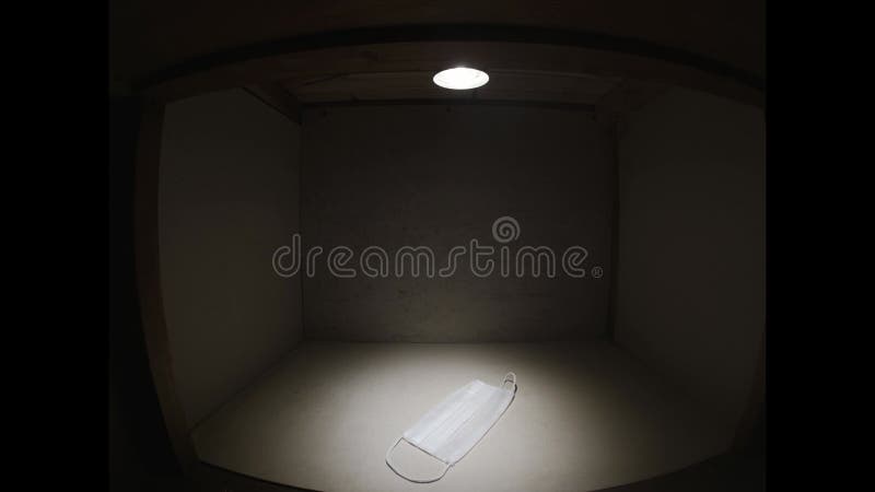 Static View of White Face Mask in a Box Stock Video - Video of concept ...
