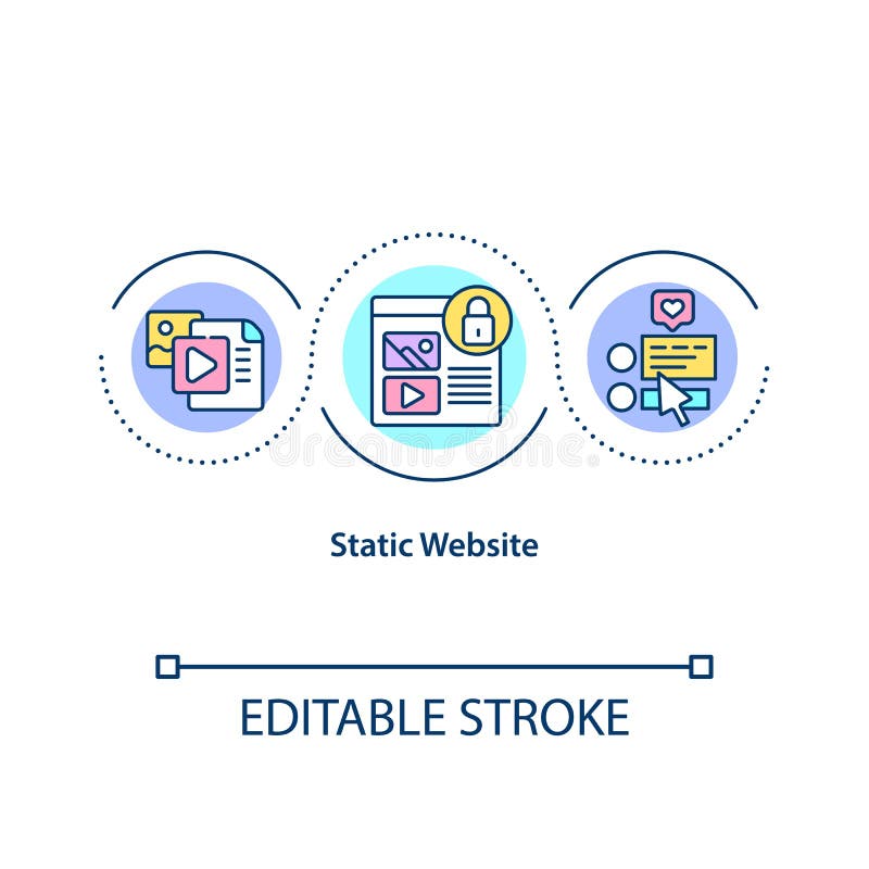 Static Website Stock Illustrations – 613 Static Website Stock ...