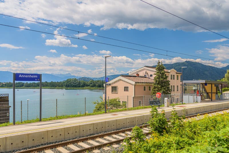 Station Annenheim editorial photography. Image of austria - 253921412