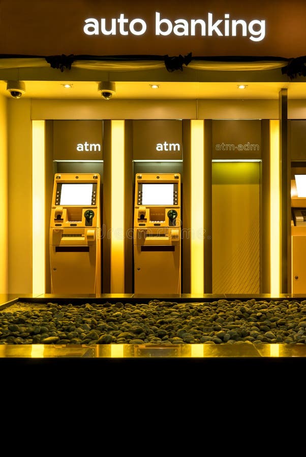 The Station Automatic Machines Stock Photo - Image of ticket, credit ...