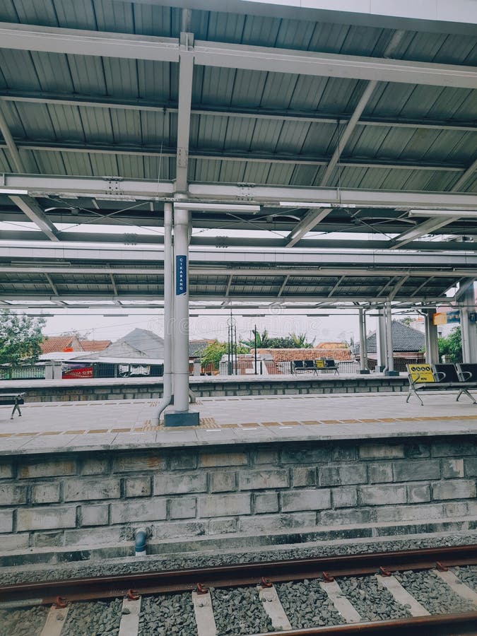 Station Building in a Mall Town Editorial Stock Image - Image of train ...