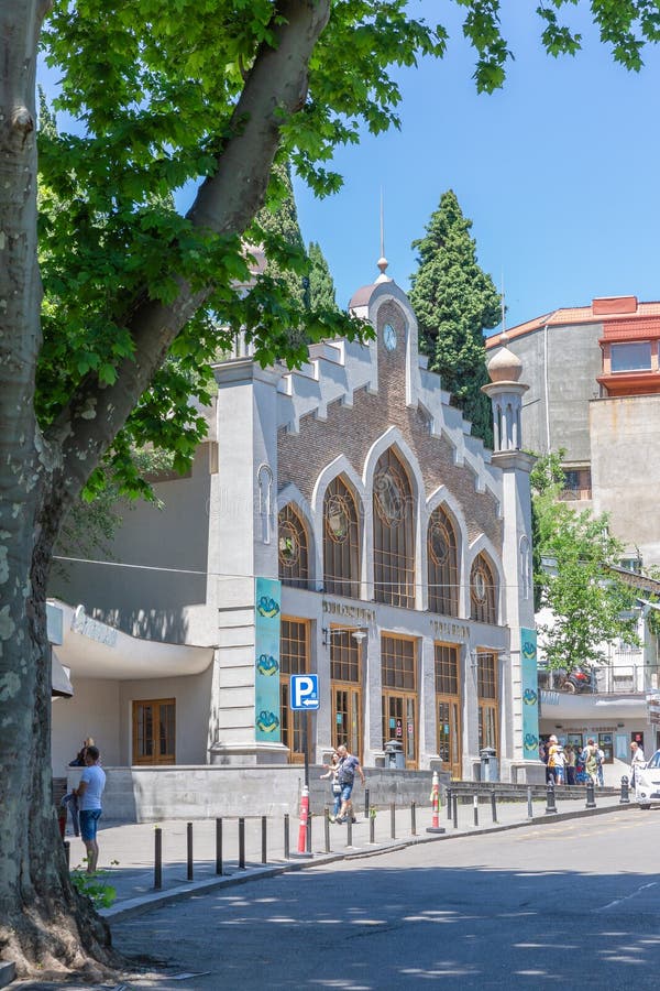 Station of Funicular in Tbilisi, Georgia Editorial Stock Image - Image ...