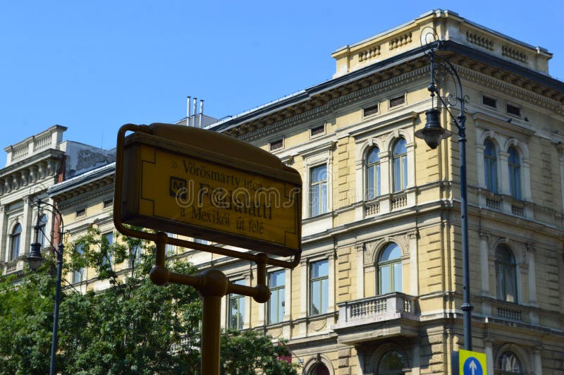 The Station of Opera House in Budapest Editorial Photo - Image of ...