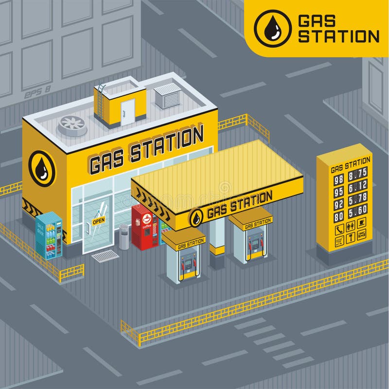 Station Service Stock Illustrations, Vecteurs, & Clipart – (63,051 ...