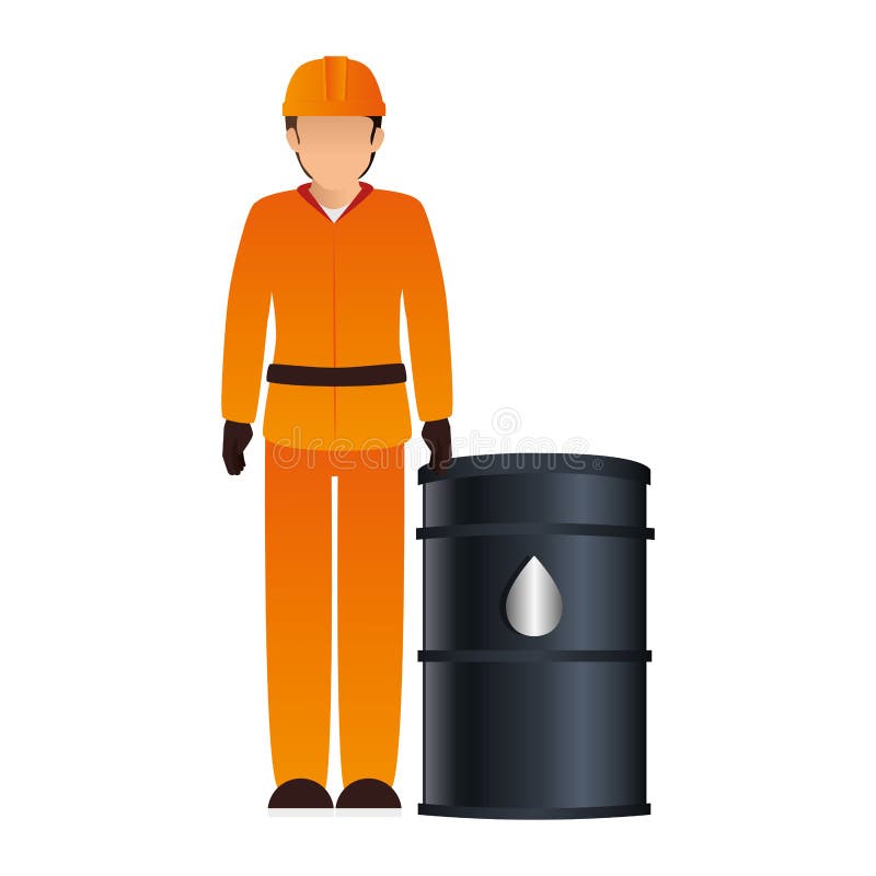 Station Service Worker Icon Stock Illustration - Illustration of nature ...