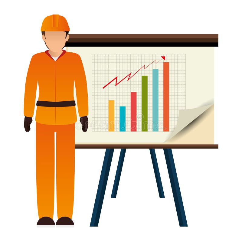 Station Service Worker Icon Stock Illustration - Illustration of object ...